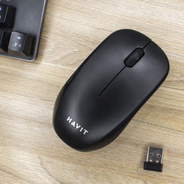 Havit MS66GT Wireless Optical Mouse – Black
